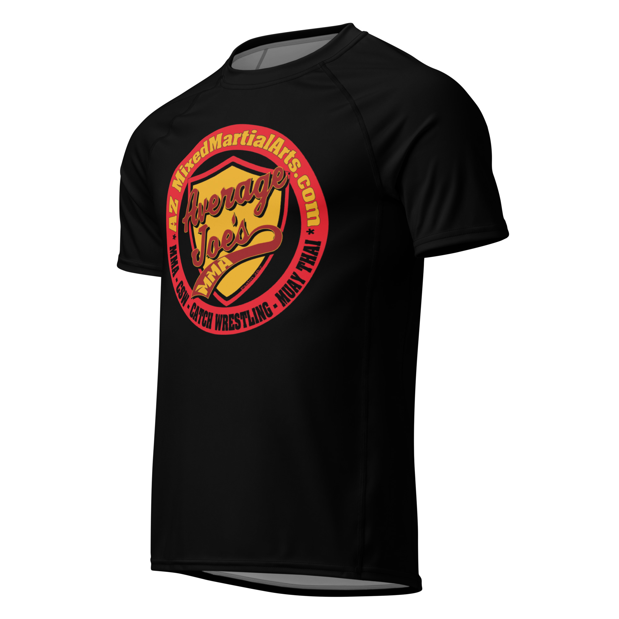 Iron Sharpens Iron rash guard – Average Joes MMA, Prescott Arizona